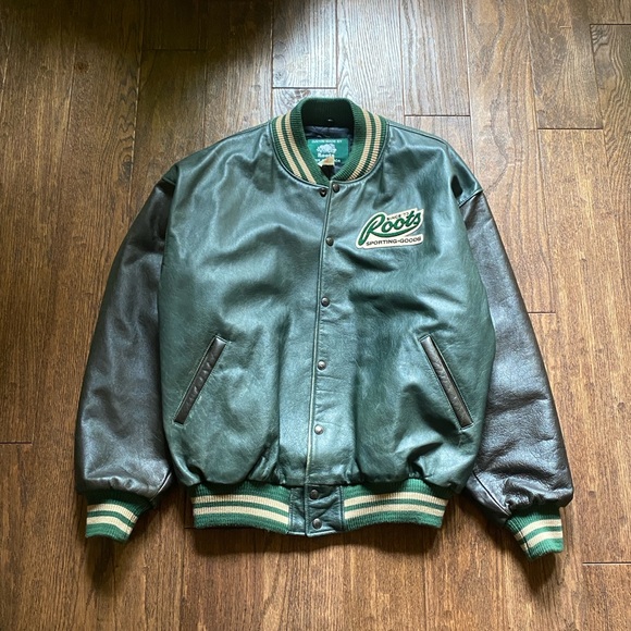 Roots | Jackets & Coats | Vintage Roots X Ford Leather Jacket | Poshmark